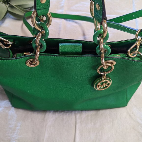 Michael Kors | Bags | Emerald Green Michael Kors Handbag | Poshmark